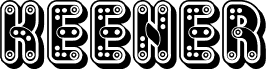 Keener Tuned Regular font