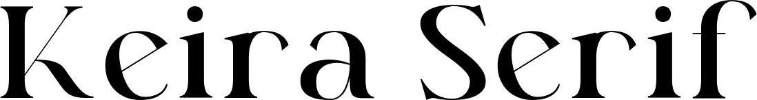 Keira Serif Free Regular font | Fonts2u.com