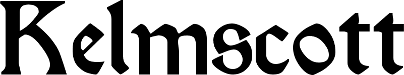 Kelmscott Regular font | Fonts2u.com