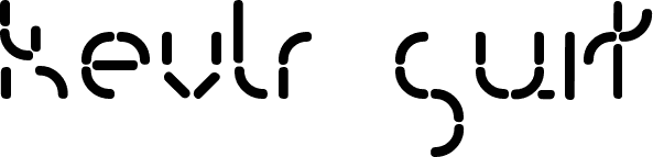 Kevlr Suit font | Fonts2u.com