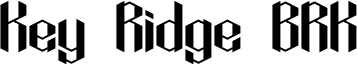 Key Ridge BRK font | Fonts2u.com