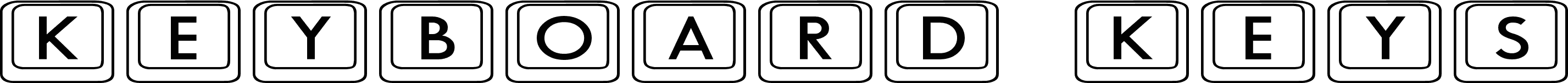 Keyboard KeysWd Wide font | Fonts2u.com