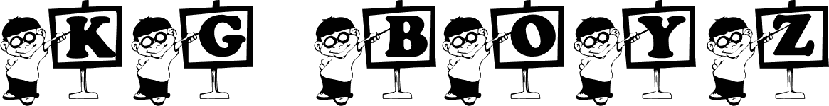 KG_BOYZ font | Fonts2u.com