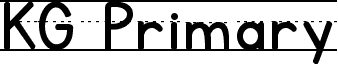 KG Primary Penmanship Alt font | Fonts2u.com