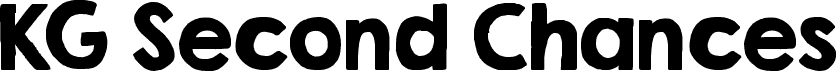 KG Second Chances Sketch font