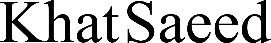 Khat Saeed font