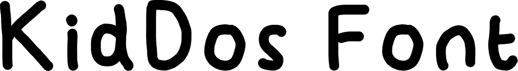 KidDos Font font | Fonts2u.com