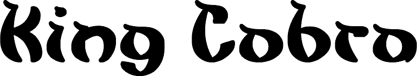 King Cobra font | Fonts2u.com