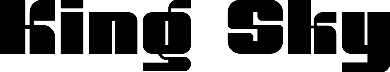 King Sky font | Fonts2u.com