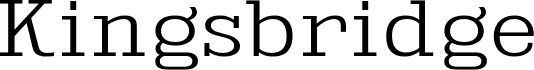 KingsbridgeCdRg-Bold font