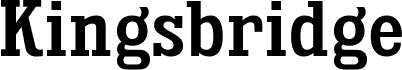 KingsbridgeCdRg-Bold font
