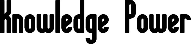 Knowledge Power Bold font | Fonts2u.com