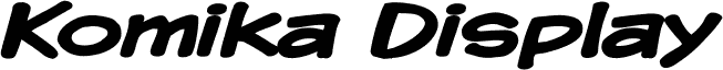 Komika Display font | Fonts2u.com