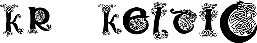 KR Keltic One font | Fonts2u.com