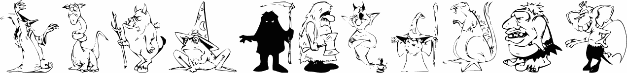 KR RPG font | Fonts2u.com