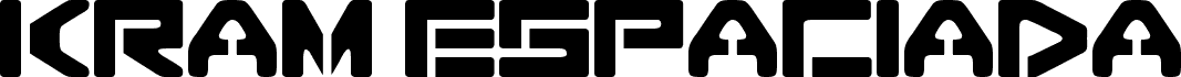 Kram regular font | Fonts2u.com