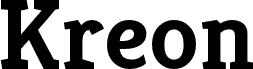 Kreon Light font | Fonts2u.com