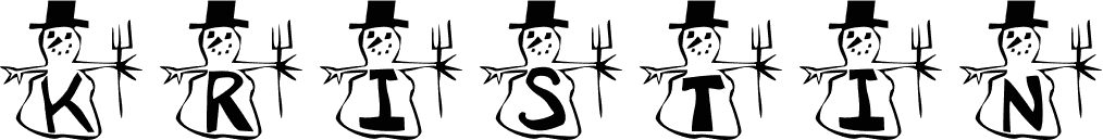 Kristin font | Fonts2u.com