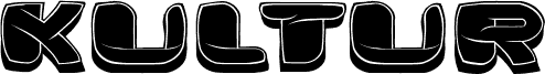 Kultur Filled Regular font
