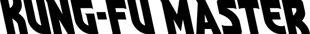 Kung-Fu Master Spaced font | Fonts2u.com