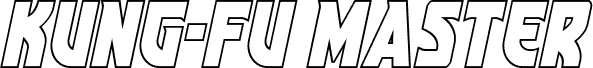Kung-Fu Master Spaced font | Fonts2u.com