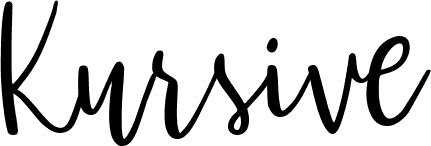 Kursive Regular font | Fonts2u.com