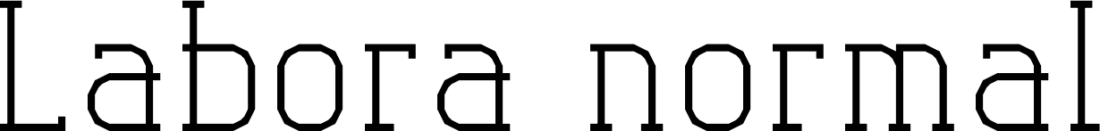 Labora normal Regular font | Fonts2u.com