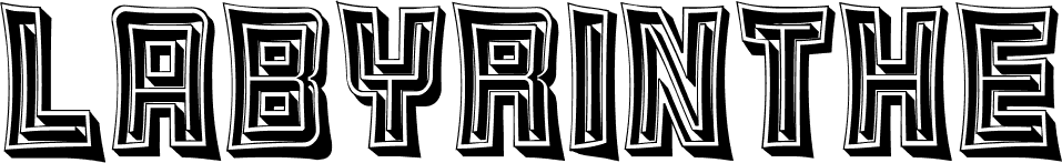 Labyrinthe Regular font