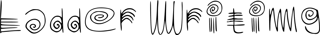 Ladder Writing Regular font