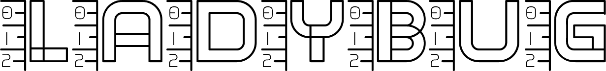 Ladybug Book Regular font