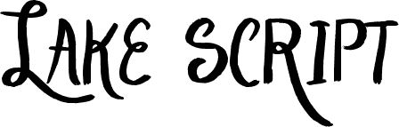 LakeScript-Regular font | Fonts2u.com