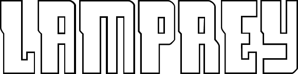 Lamprey Outline Regular font | Fonts2u.com