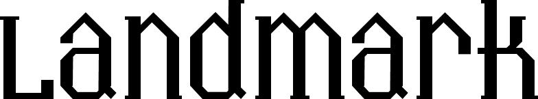 Landmark font | Fonts2u.com