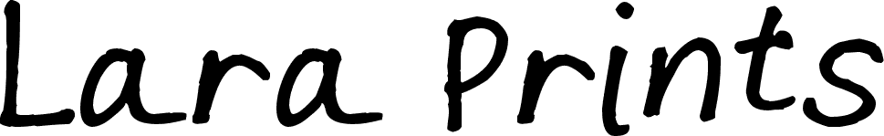 Lara Prints Schriftart | Fonts2u.com