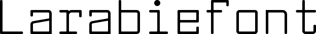 Larabiefont Bold font | Fonts2u.com