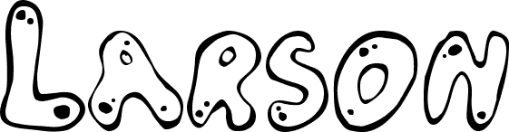 Larson font | Fonts2u.com