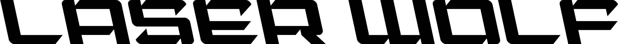 Laser Wolf Leftalic font | Fonts2u.com