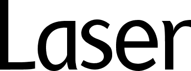 laser font