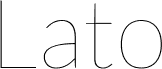 Lato Regular 字体 | Fonts2u.com