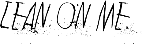 Lean on me 2 font | Fonts2u.com
