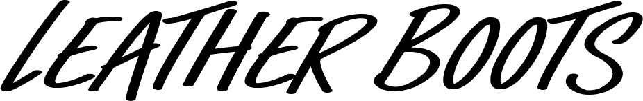 Leather Boots font | Fonts2u.com