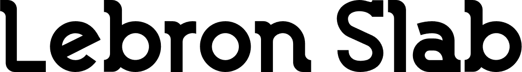 Lebron Slab font | Fonts2u.com