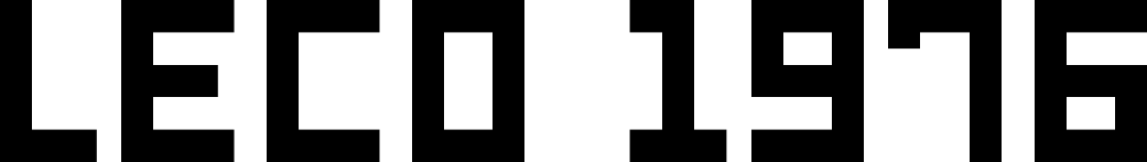 LECO1976-Regular font