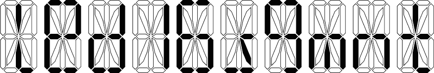 LED 16 Segment font | Fonts2u.com