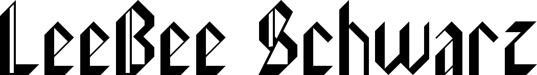 LeeBee Schwarz font | Fonts2u.com