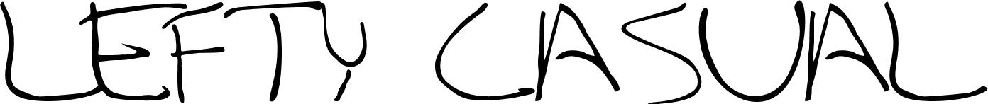 LeftyCasual font | Fonts2u.com