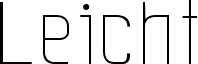 Leicht font | Fonts2u.com