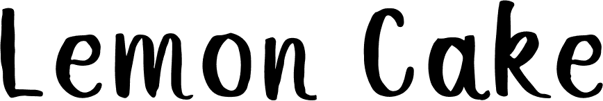 Lemon Cake font