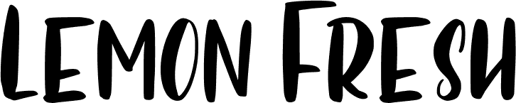 Lemon Fresh font