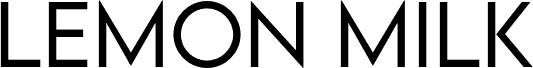 LEMON MILK Bold font